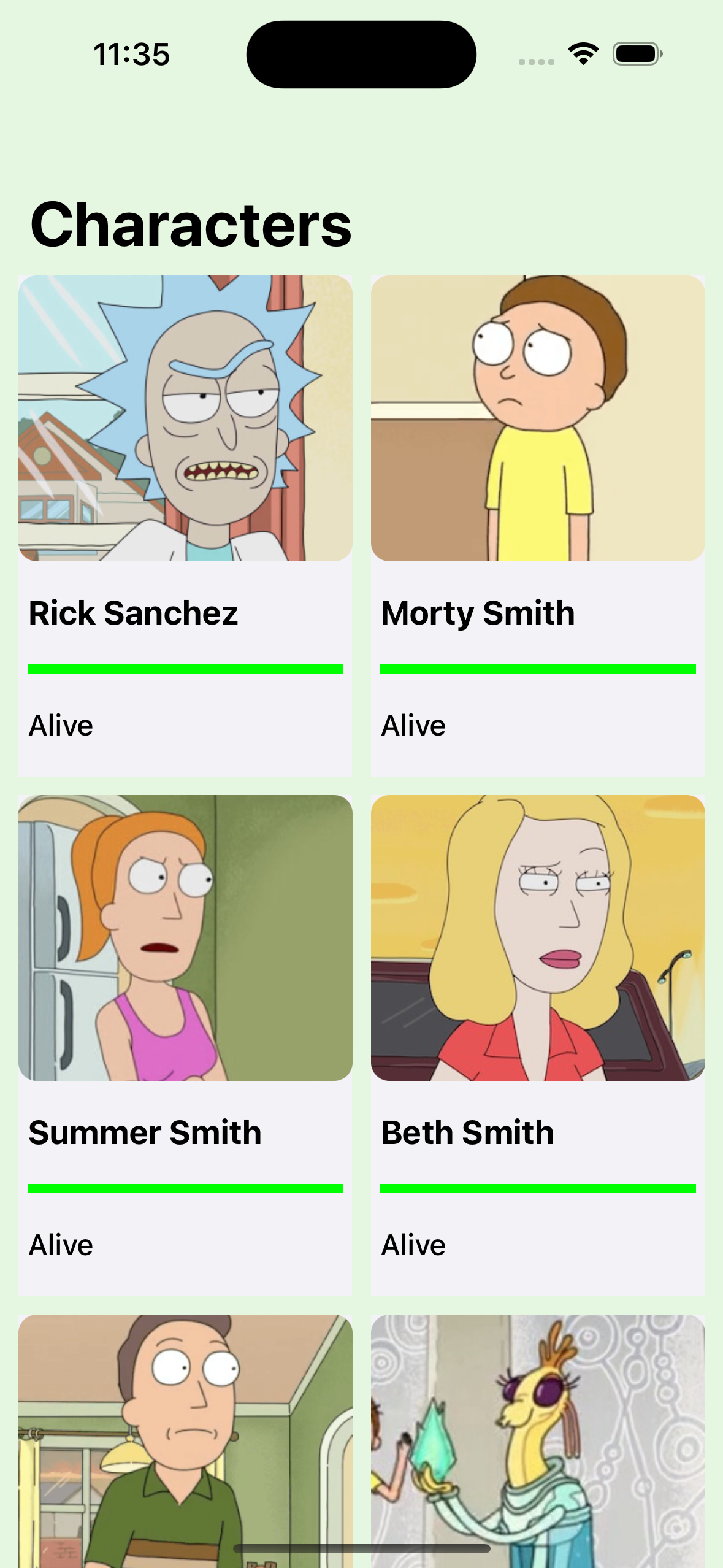 GitHub - EmreUSL/VIPER-RickAndMorty