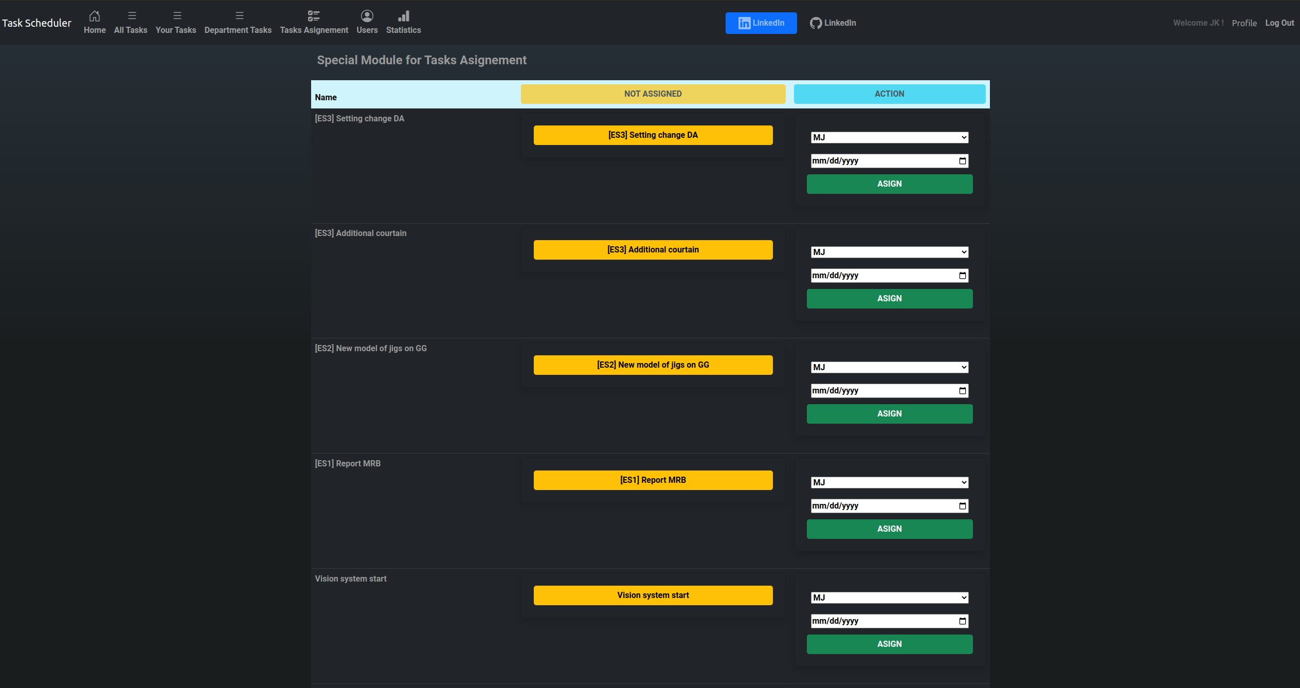 Github Charliebmfdjango Task Scheduler Django Project To Connect Workers With Each Tasks