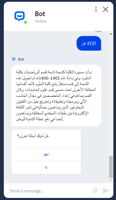 GitHub - AmjadAlghmadi/FCIT_Chatbot