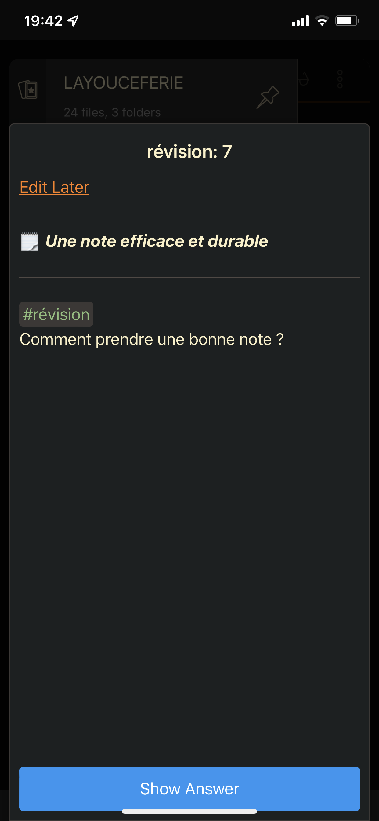 Flashcards do not open on iOS [BUG] · Issue #461 · st3v3nmw/obsidian-spaced-repetition · GitHub
