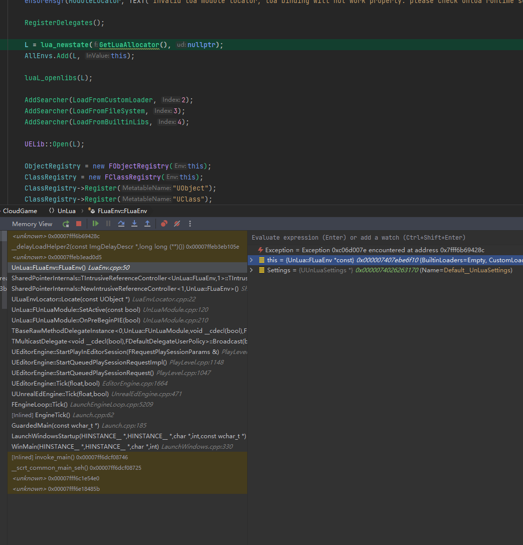 2.2.4 UE5 打开 apple prores 插件 unlua崩溃 · Issue #534 · Tencent/UnLua · GitHub