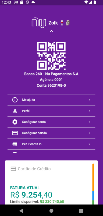 GitHub - GabrielZolk/nubank-flutter: just a clone of the Nubank layout (old app) made with ...