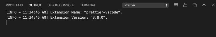 Prettier can not format js file. · Issue #1080 · prettier/prettier-vscode · GitHub