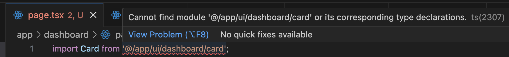 Chapter 9 - Import Card doesn't exist · Issue #273 · vercel/next-learn · GitHub