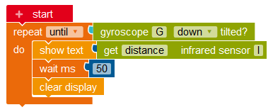 Do not overlay the full screen with the text "display" in the Open ...