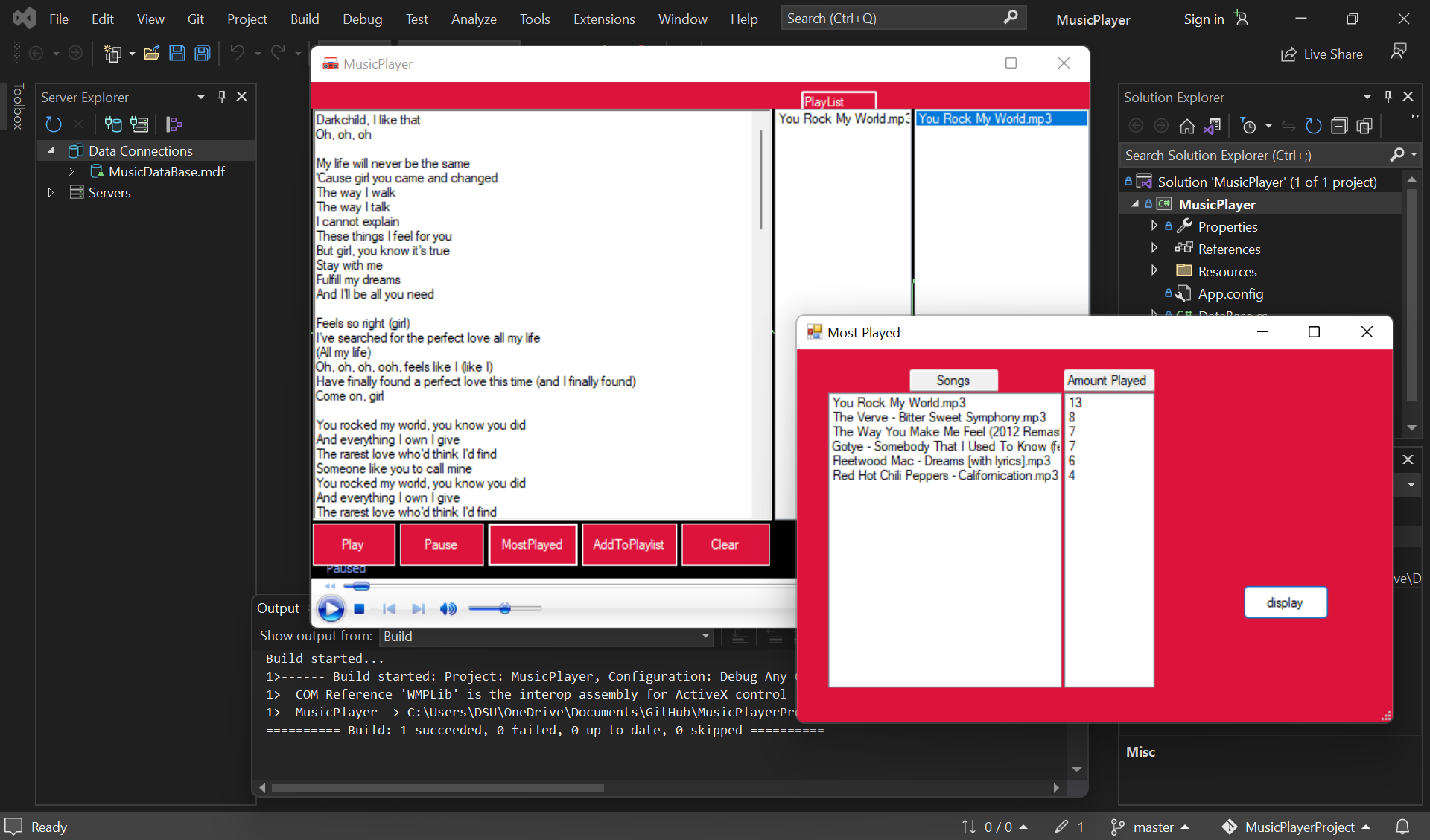 GitHub - Kassa20/VLC2.0: play music from a custom MySQL database.
