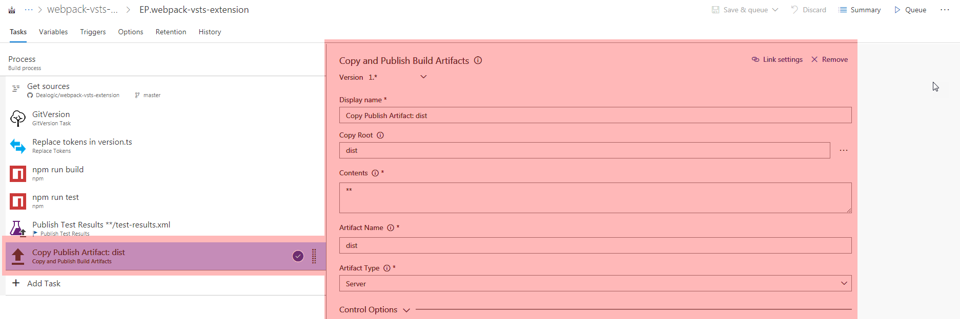 Files Not Getting Built To The Dist Folder · Issue 36 · Dealogicwebpack Vsts Extension · Github