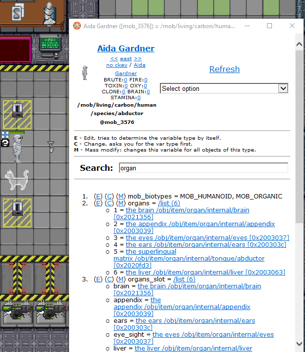 Abductors Spawn with Unintended Organs · Issue #74075 · tgstation/tgstation · GitHub