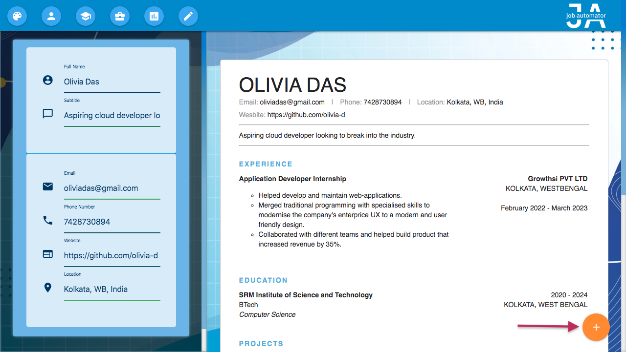 GitHub - i-sroy/Resume-Builder-with-Job-Recommendation-System: A web ...