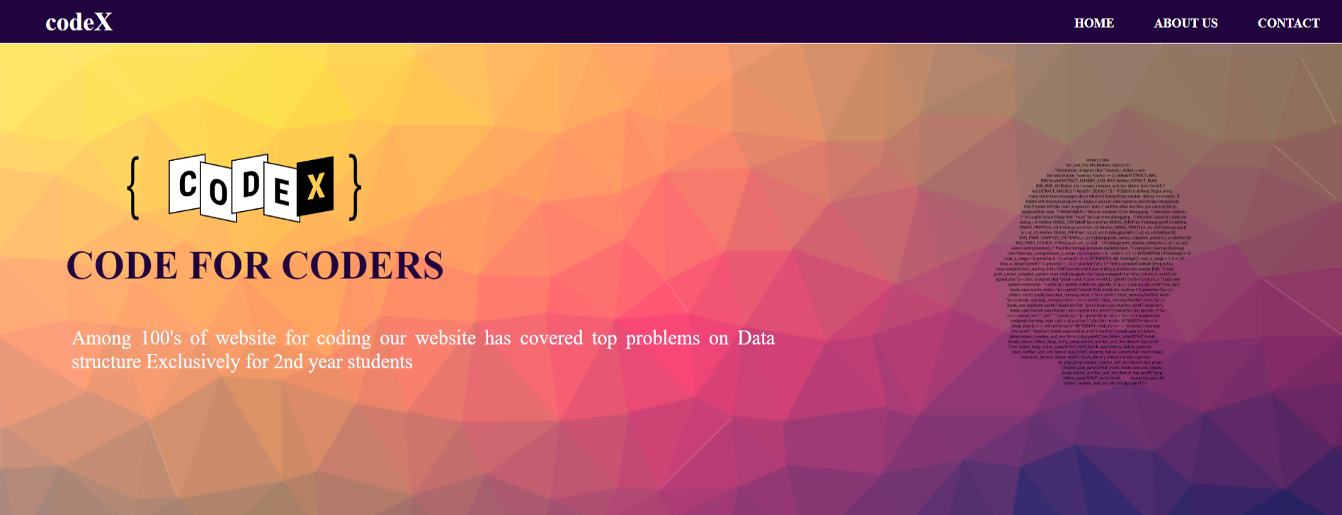 GitHub - SachinChillalshetti/CODE-X-WEB-: Learning website for beginner level students(with ...