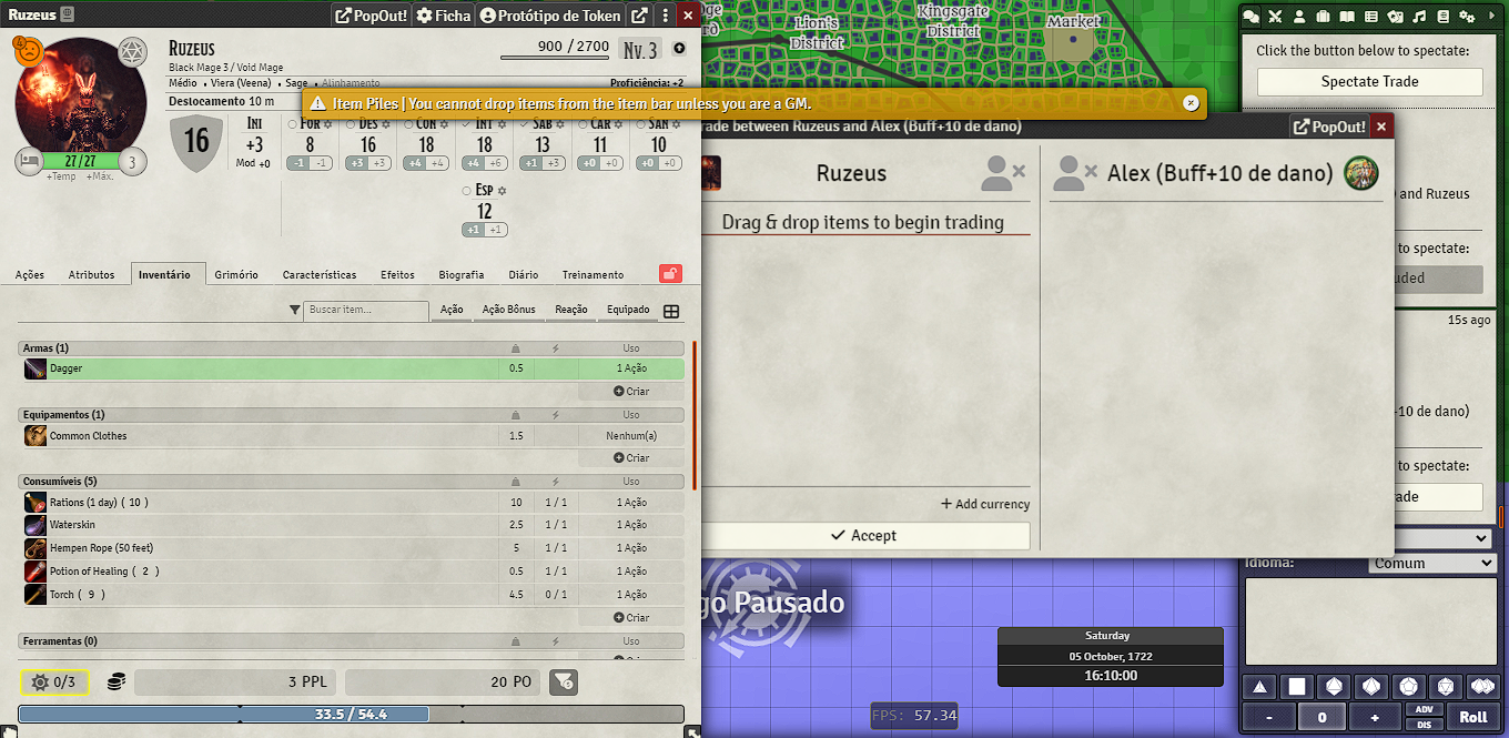 [BUG] - Trade bug · Issue #141 · fantasycalendar/FoundryVTT-ItemPiles ...