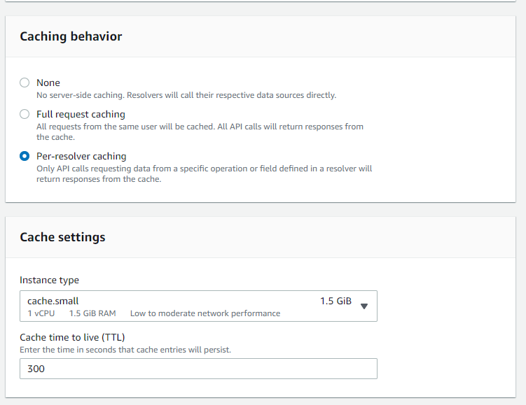 Appsync Graphql Caching No Improvement In Response Time After Enabling Caching · Issue 10156