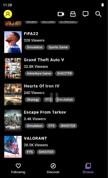 GitHub - euphranos/flutter-twitch_clone-ui