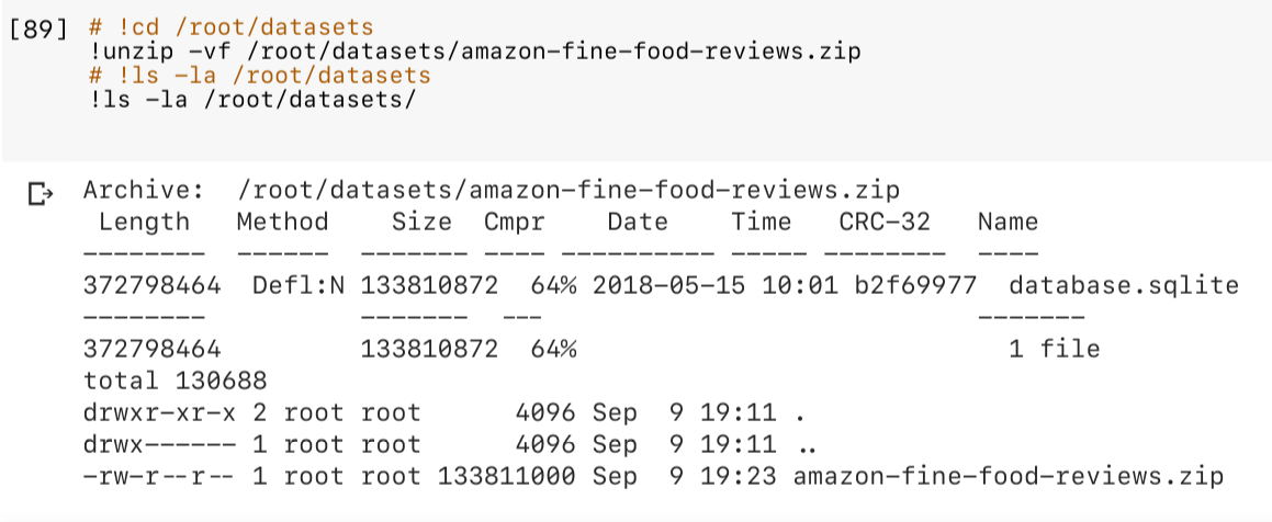 Unzipped files not visible on Google Colab · Issue #263 · googlecolab/colabtools · GitHub