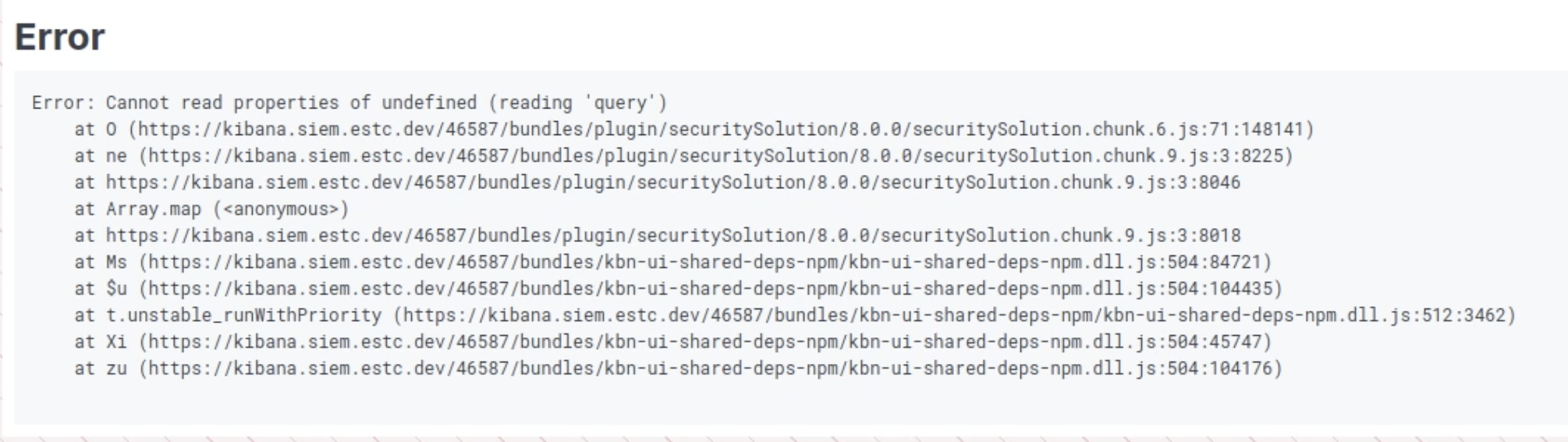 [Security Solution][Platform] - Global KQL query bar erroring on read · Issue #114021 · elastic ...