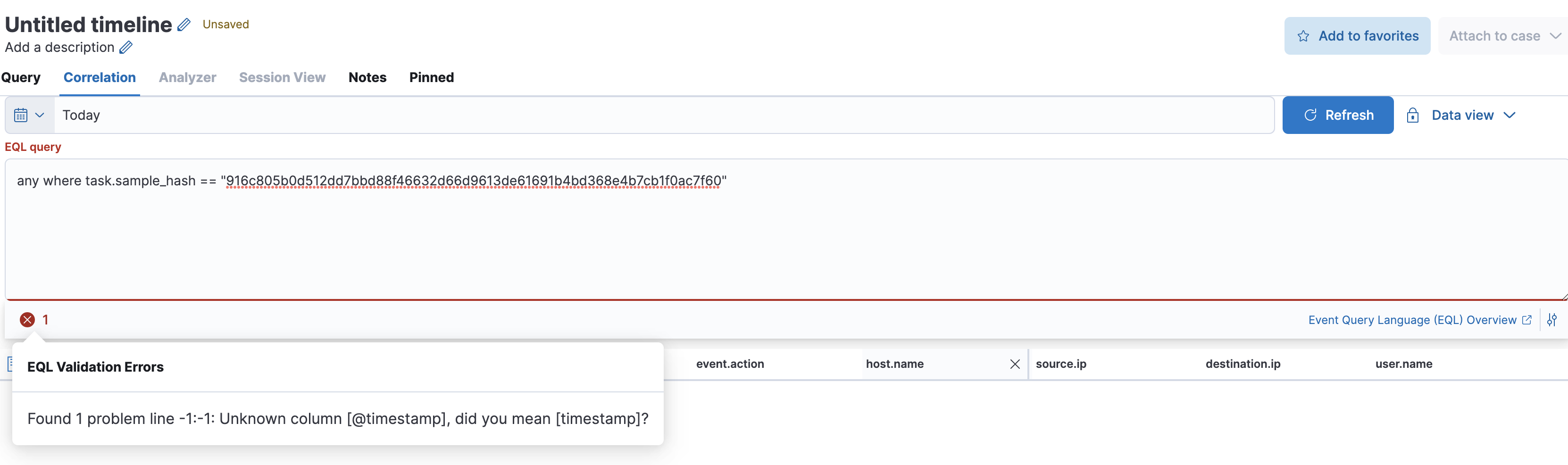 [Detection Engine] - EQL timestamp override not taking as expected · Issue #158326 · elastic ...