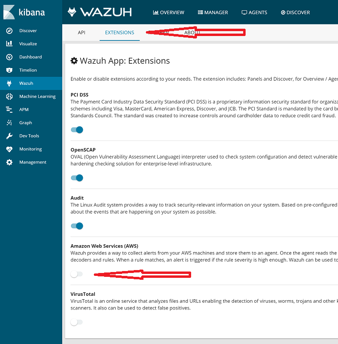 Enable New Panels For Vulns And Aws · Issue 221 · Wazuhwazuh Dashboard Plugins · Github