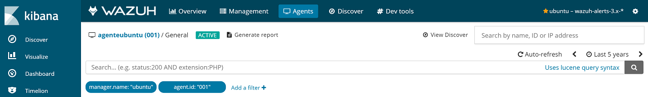 Fix issue with app navigation bar on Overview and Agents · Issue #371 · wazuh/wazuh-dashboard ...
