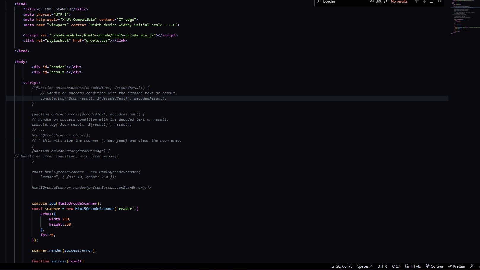 The camera won't launch. · Issue #680 · mebjas/html5-qrcode · GitHub