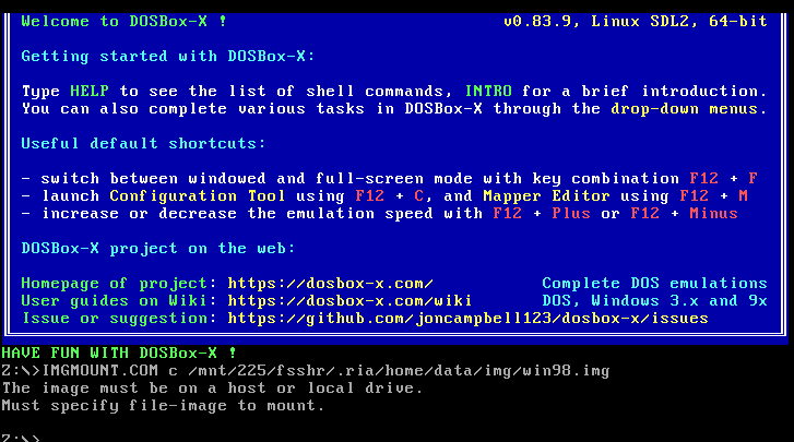 network mounted drive is denied · Issue #2205 · joncampbell123/dosbox-x ...