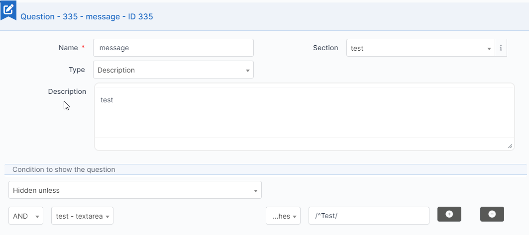 BUG - Regular Expression with Textarea · Issue #2895 · pluginsGLPI/formcreator · GitHub