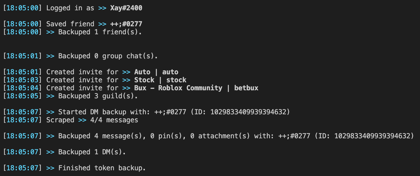 GitHub - decodings/Discord-Token-Backup: A tool that backups your Discord account/token's ...