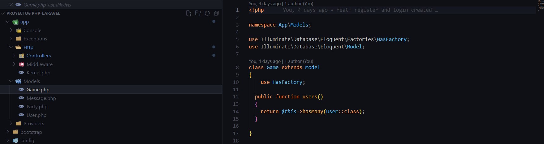 GitHub - Naxete7/Proyecto-6-php-laravel: Proyecto 6 bootcamp. BBDD con ...
