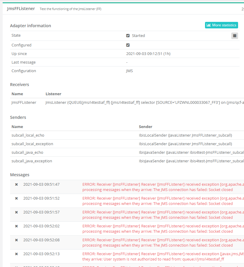 JMSListener in error state does not put adapter in error/warn state in GUI · Issue #1436 ...