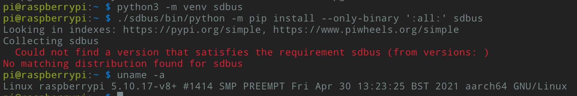 Interface for NetworkManager · Issue #1 · python-sdbus/python-sdbus · GitHub