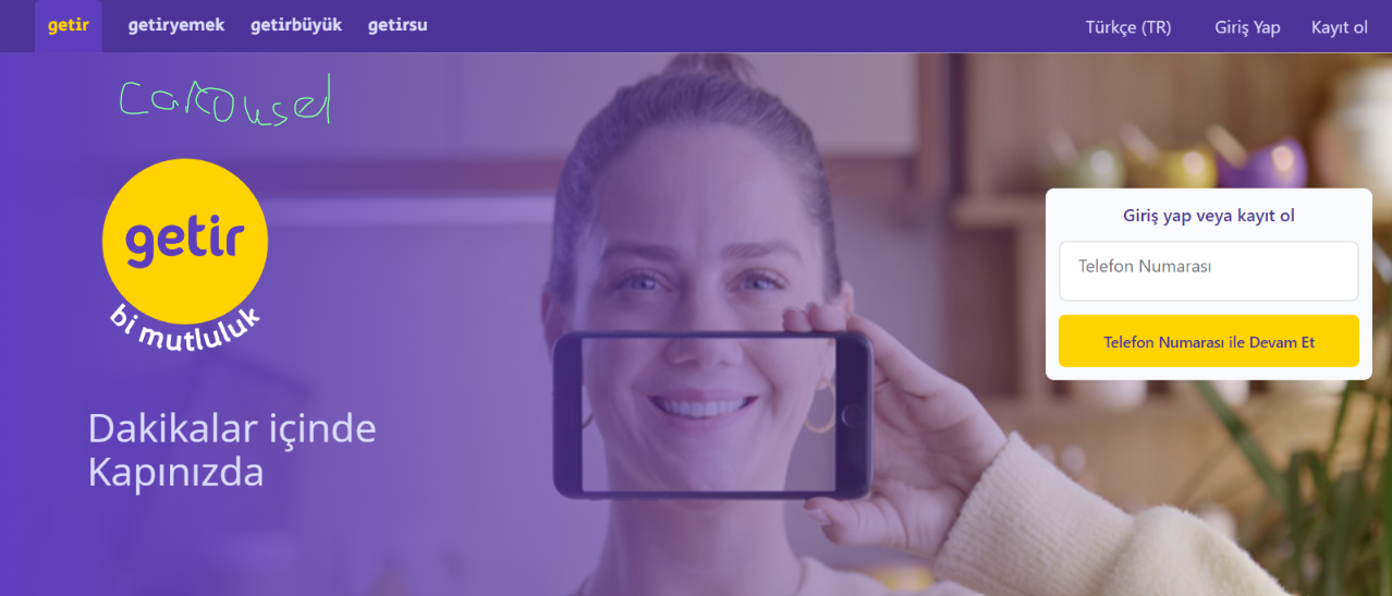 GitHub - ardaocakkk/getir-ui-clone