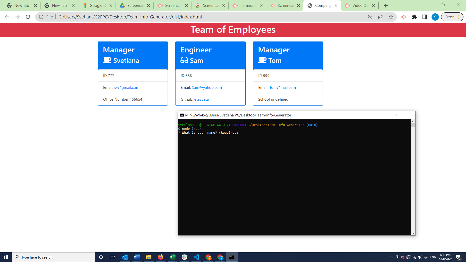 GitHub - EtaSveta/Team-Info_Generator