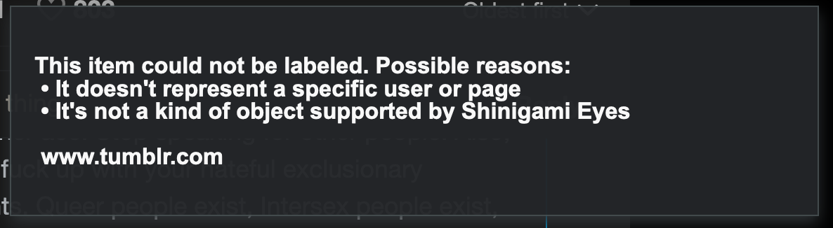 Not working for Tumblr accounts in comments · Issue #84 · shinigami-eyes/shinigami-eyes · GitHub