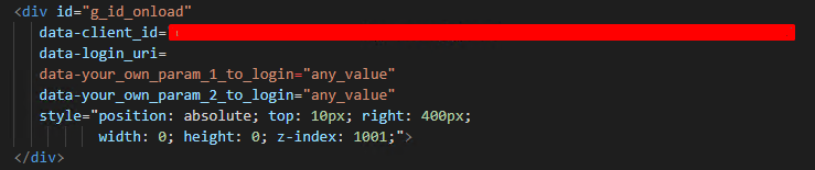 Implement google one tap sign on flutter web · Issue #128486 · flutter/flutter · GitHub