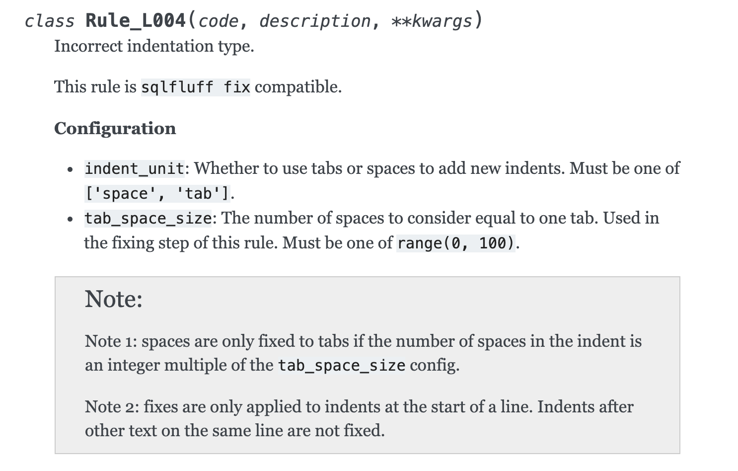 Rules documentation improvements by tunetheweb · Pull Request #2542 · sqlfluff/sqlfluff · GitHub