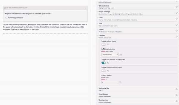 Incorrect display of “quote” callout · Issue #6 · faroukx/Obsidian-shiba-inu-theme · GitHub