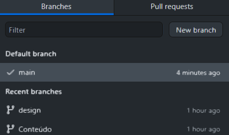 GitHub - KeilianeRocha/Branches: AulaCursoEmVideo
