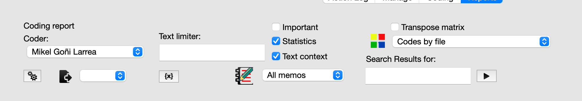 Reports: coded memos breaking reports. · Issue #690 · ccbogel/QualCoder · GitHub