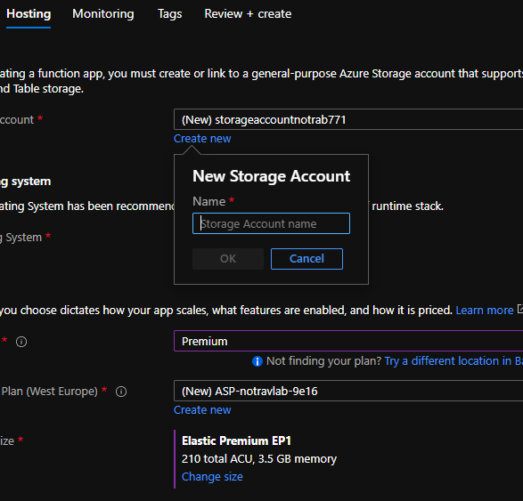 [Premium] · Issue #1809 · Azure/Azure-Functions · GitHub