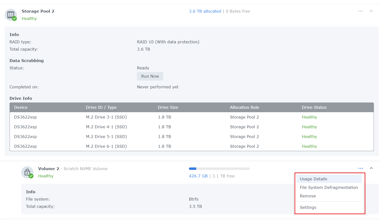 Deduplication Not Available On Ds3622xs · Issue 27 · 007revadsynologyenablededuplication 