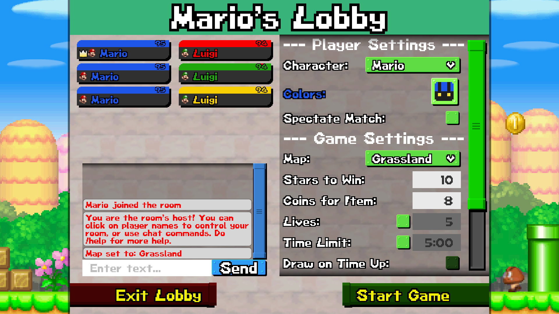 There Should Be 4 Teams In Team Mode! · Issue #187 · ipodtouch0218/NSMB-MarioVsLuigi · GitHub