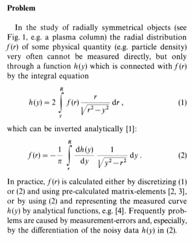 Happy New Year Challenge: Colorized Abel Transform Equation! · Issue ...