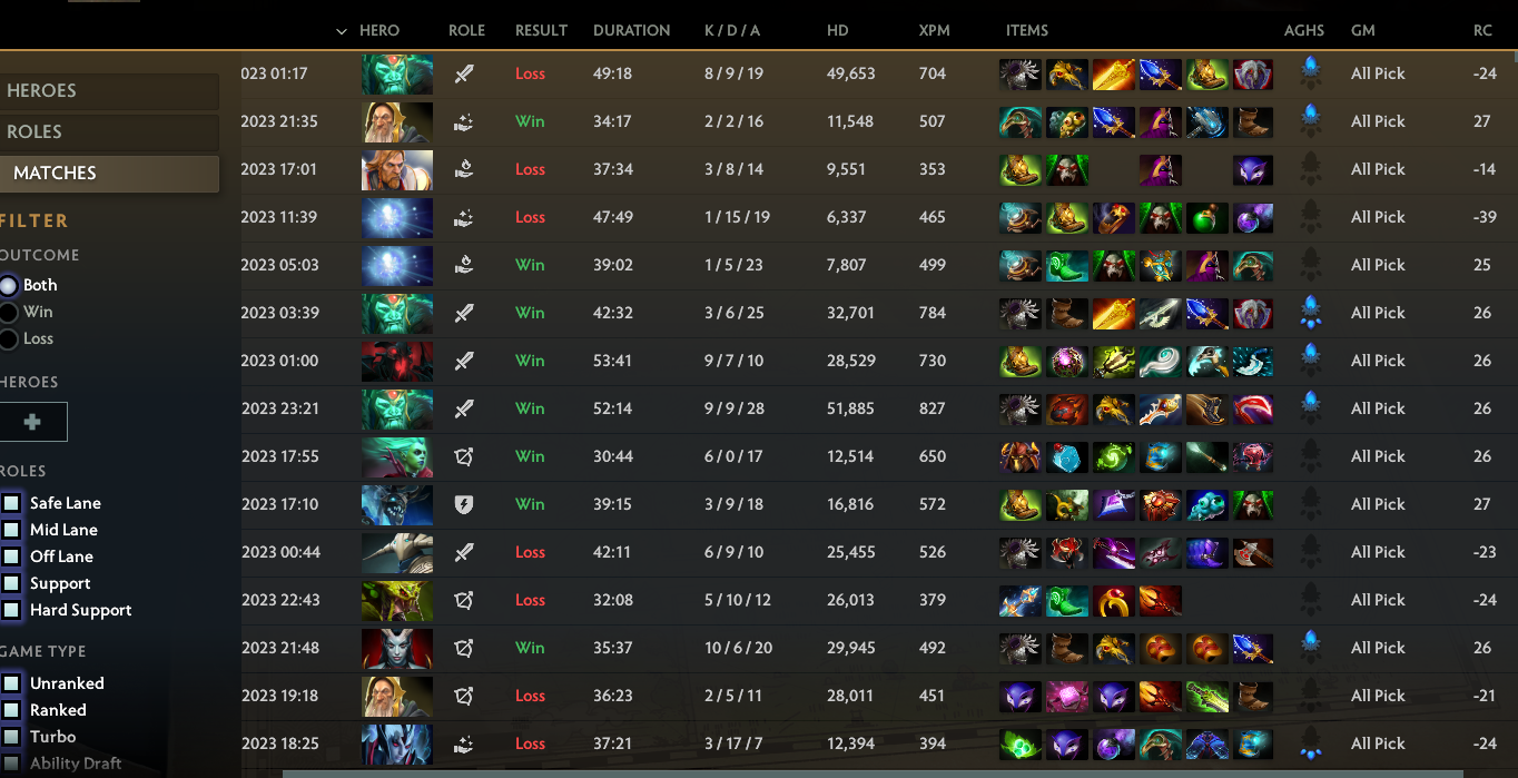 Battle stats (dotaplus) not updating? Default columns needs a lot of ...
