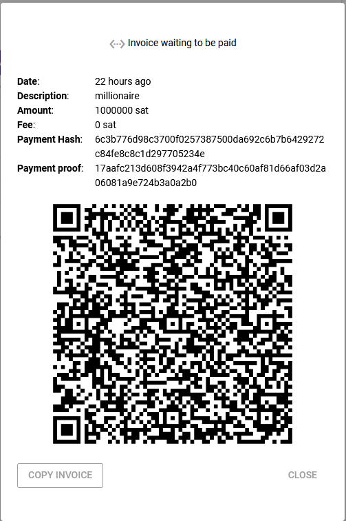 Failed to withdraw my sats from Exchange to LNbits Infinity · Issue #737 · lnbits/lnbits · GitHub