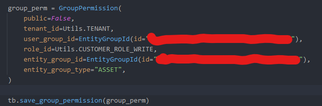 [bug] Can T Save Grouppermissions With Args Provided As Entitygroupid · Issue 107 · Thingsboard