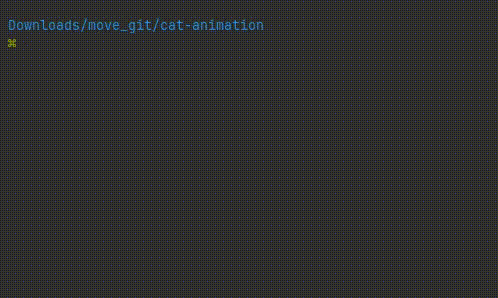 GitHub - YosepWahid/ASCII-CAT: just animation cat on terminal for linux.