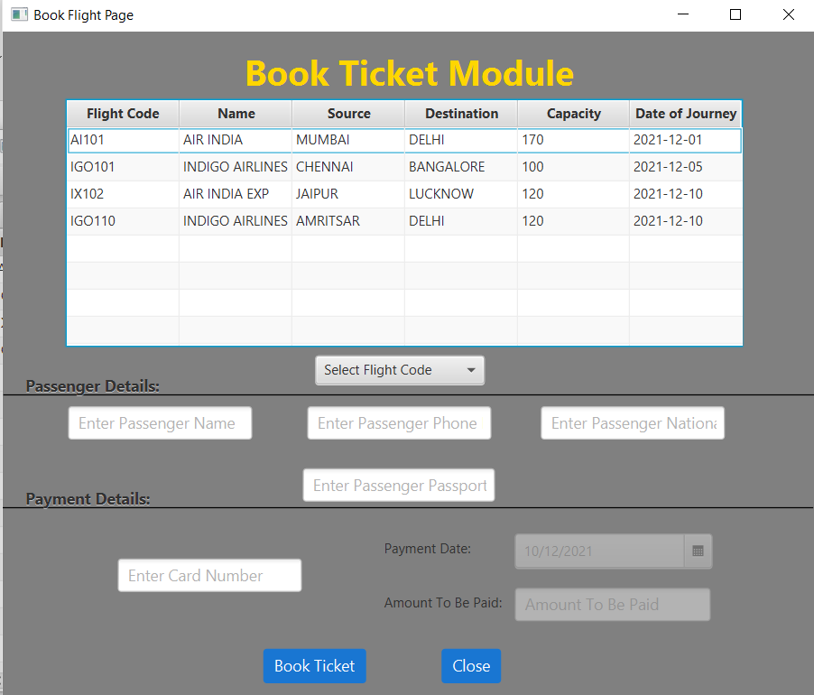 GitHub - Suyash-Raju-Patil/AirlineManagementSystem: This repository ...