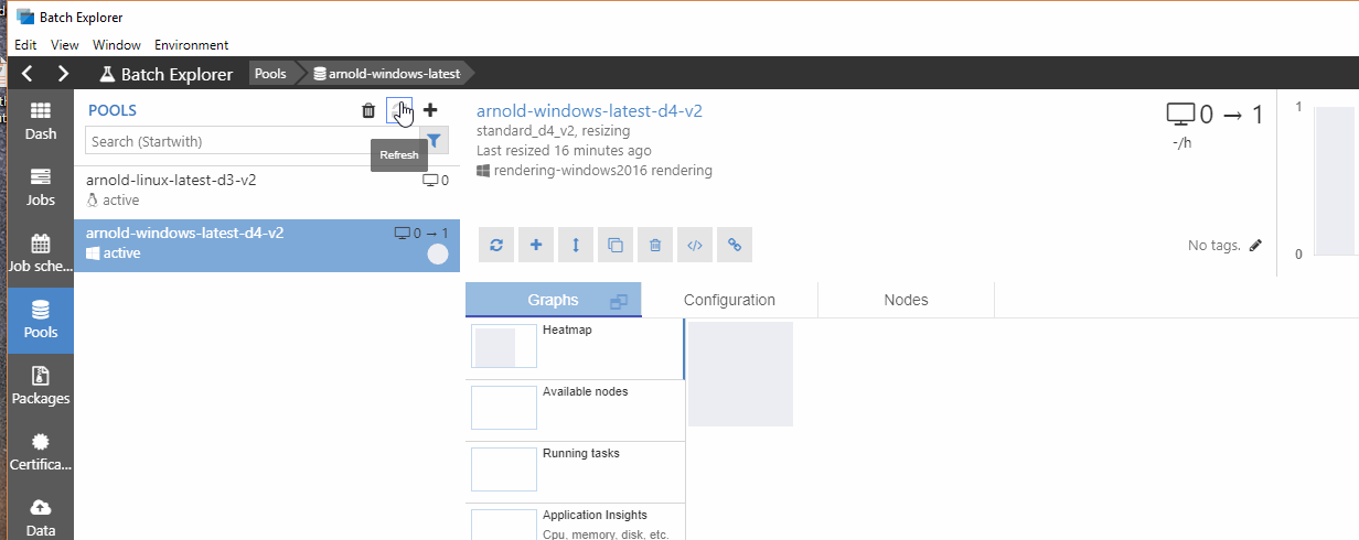 Allocation timeout error banner dissappears · Issue #1559 · Azure/BatchExplorer · GitHub