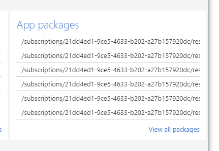 Dashboard app package table has URL not name · Issue #1957 · Azure/BatchExplorer · GitHub