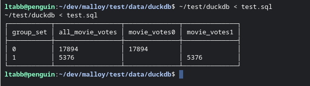 Incorrect Aggregate Calculation · Issue #3756 · duckdb/duckdb · GitHub