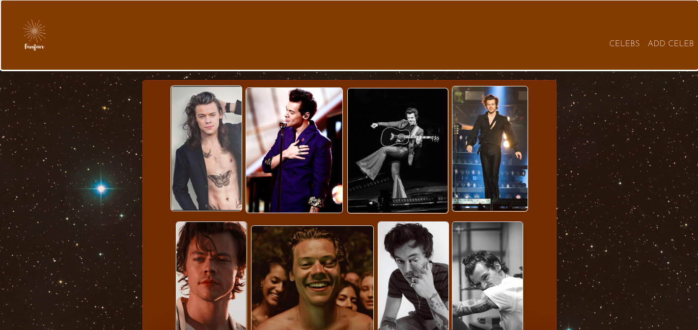 GitHub - chloewigsten/Fanfare-Python-Django-Project